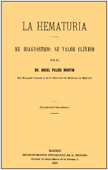 Historia de la Urología Española. 100 Figuras de la Urología Española.